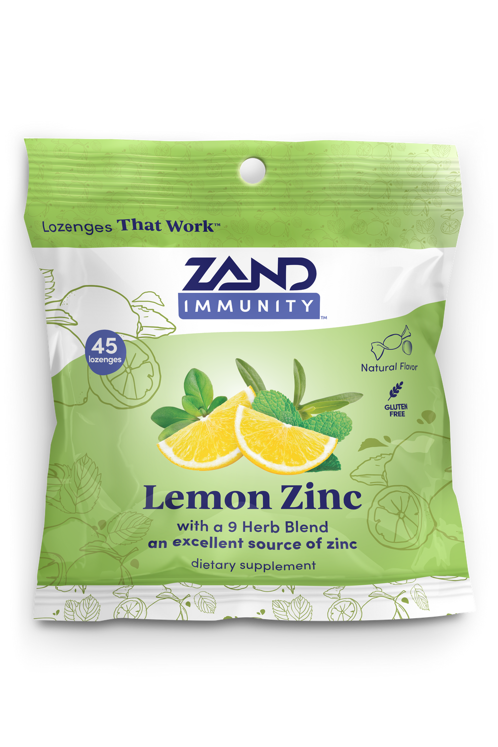 Lemon Zinc Lozenges – Zand Immunity