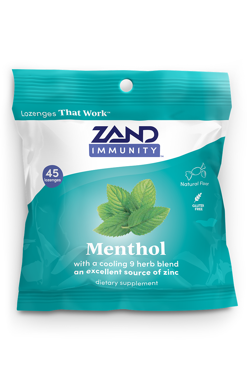 Menthol Lozenges – Zand Immunity