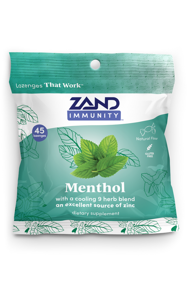 Menthol Lozenges – Zand Immunity