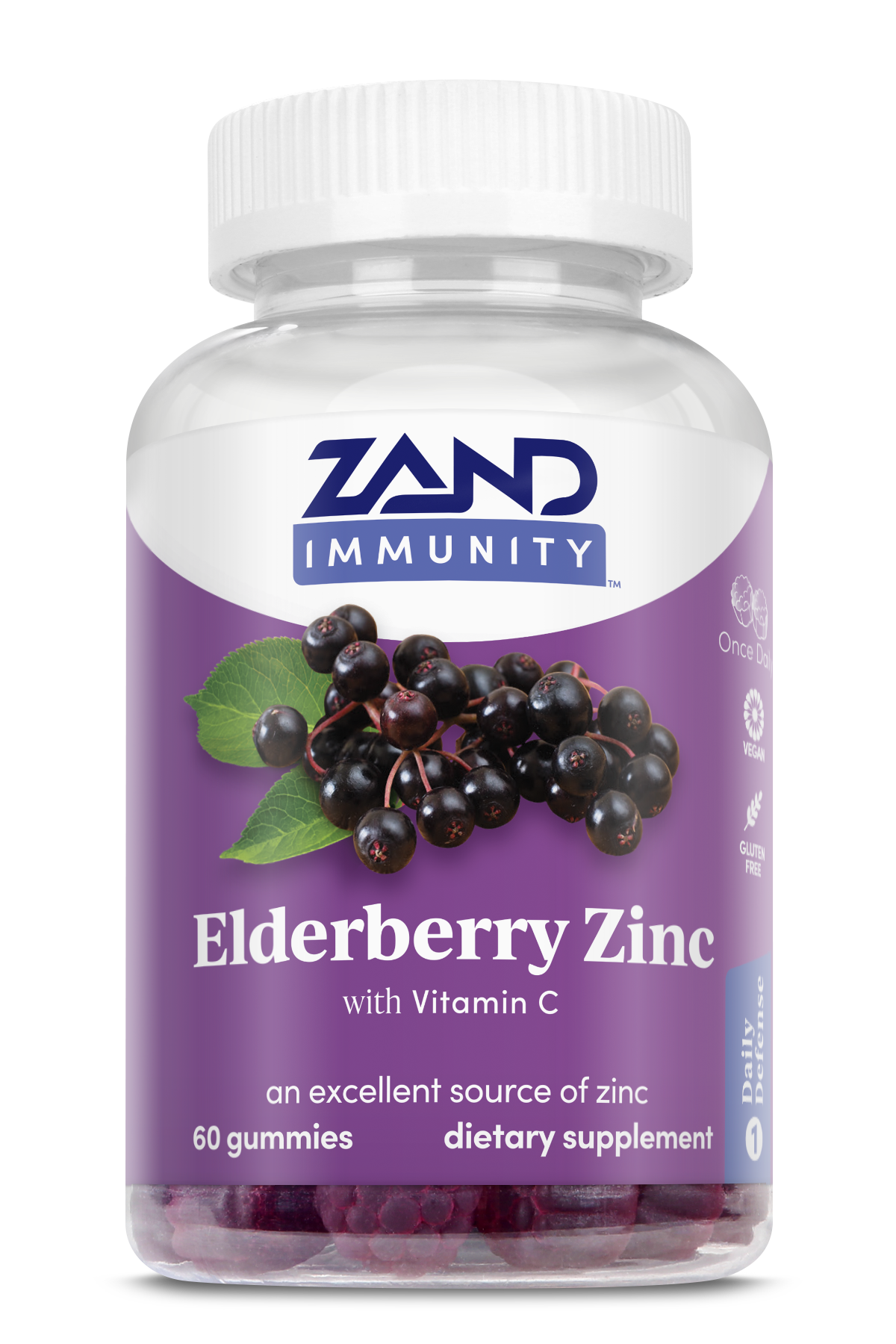 Elderberry Zinc Gummies – Zand Immunity