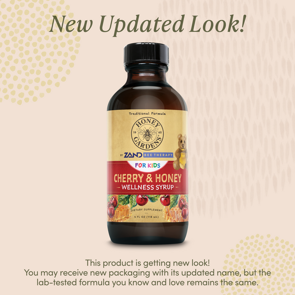 Kids Cherry & Honey Soothing Wellness Syrup – Zand Immunity